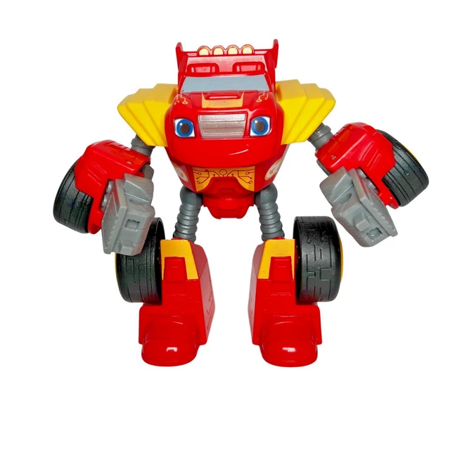 BLAZE AND THE Monster Machines Robot Riders Transforming Blaze Figure ...