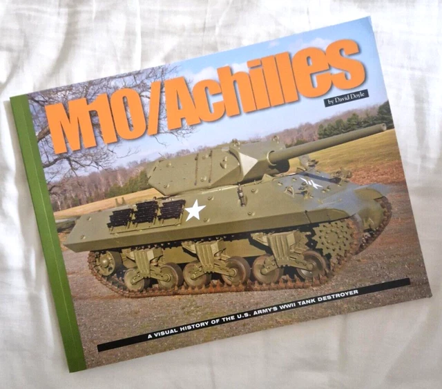 M10 ACHILLES TANK destroyer in action WW2 US Army M36 Book set combined ...