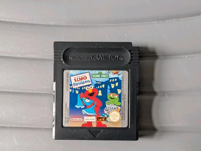 SESAME STREET THE Adventures Of Elmo In Grouchland Nintendo Gameboy ...