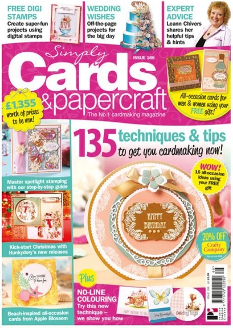 SIMPLY CARDS & Papercraft Craft Magazine Issue 166 (ASCC1624) £4.80 ...