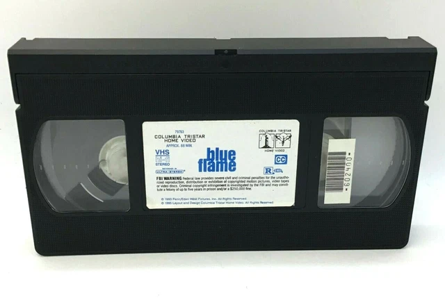 BLUE FLAME VHS 90s Brian Wimmer Kerri Green Jad Mager Cecilia Peck Rare ...