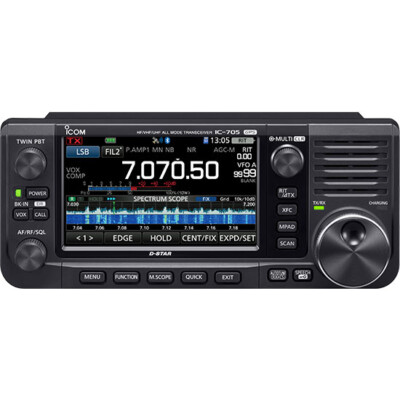 ICOM IC-705 HF/VHF/UHF All Mode Portable QRP 5W/10W Transceiver £1,276. ...