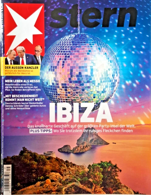 STERN NR. 35 / 2025 - 21. 08. 2025 - IBIZA - Zeitschrift, Magazin EUR 1 ...