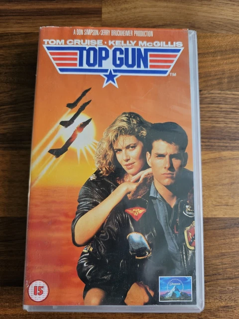 TOP GUN VHS Video - Retro - Vintage- 1987 - Tom Cruise - Still Sealed £ ...