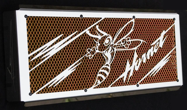 CACHE GRILLE RADIATEUR 600 Hornet 2003>2006 Frelon V2 427mm + grill ...