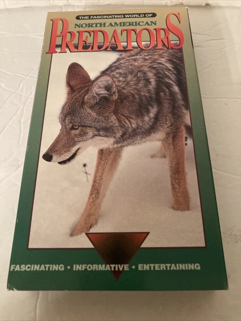 THE FASCINATING WORLD of North American Predators (VHS) 1995 £4.62 ...
