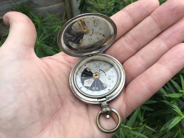WW1 BRITISH MILITARY Army Officers Compass £4.99 - PicClick UK