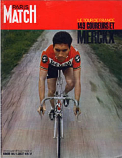 PARIS MATCH N° 1105 du 11 juillet 1970 - Eddy Merckx / Sylvie Vartan ...
