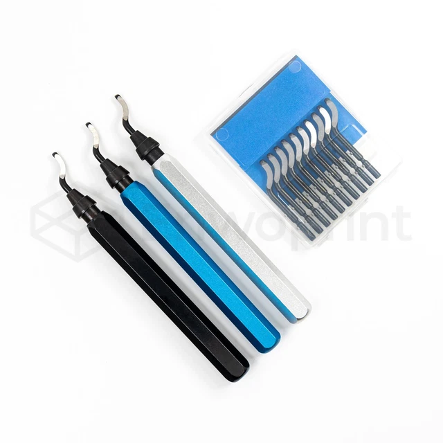 ENTGRATER ENTGRATUNGSWERKZEUG HANDENTGRATER 360° Klinge für Holz Metall ...