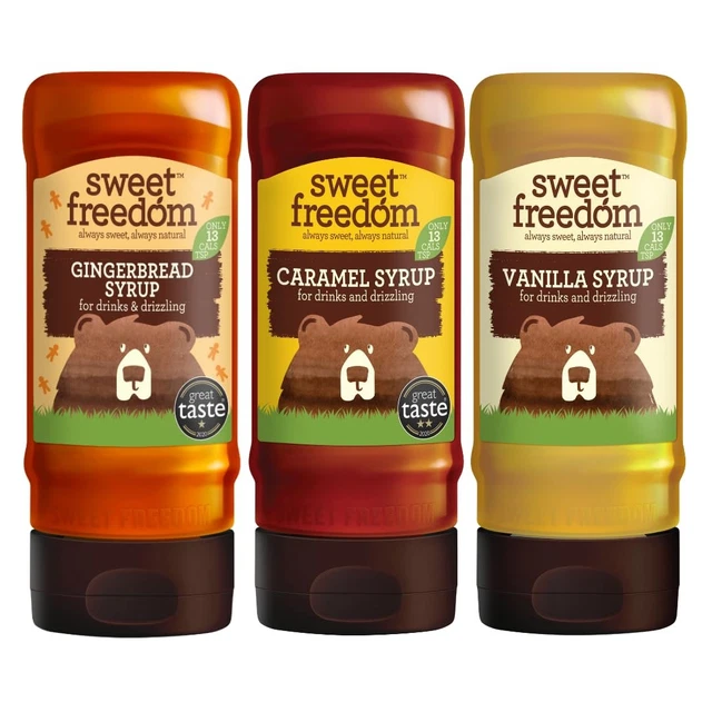 VEGAN COFFEE SYRUP Bundle x1 Caramel Syrup 350 G x1 Vanilla Syrup 350 G ...