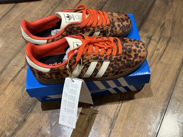 ADIDAS SAMBA OG Women's Red Leopard Print Trainers Size UK 7.5 £62.06 ...
