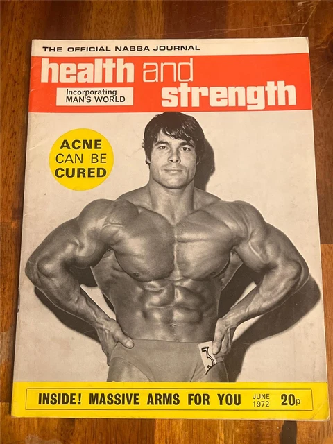 HEALTH AND STRENGTH bodybuilding muscle magazine FRANCO COLUMBU 6-72 £ ...