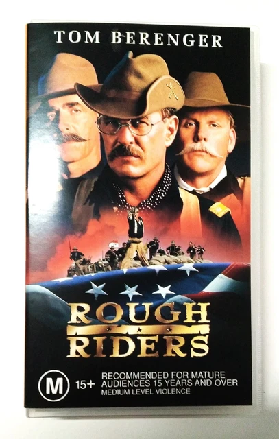 ROUGH RIDERS TOM Berenger Gary Busey Action/Western/Military Vhs Pal $8 ...