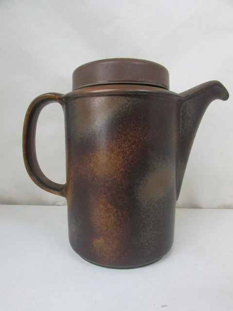 ARABIA RUSKA SCANDINAVIAN Pottery Coffee Pot Retro Mid Century $68.00 ...