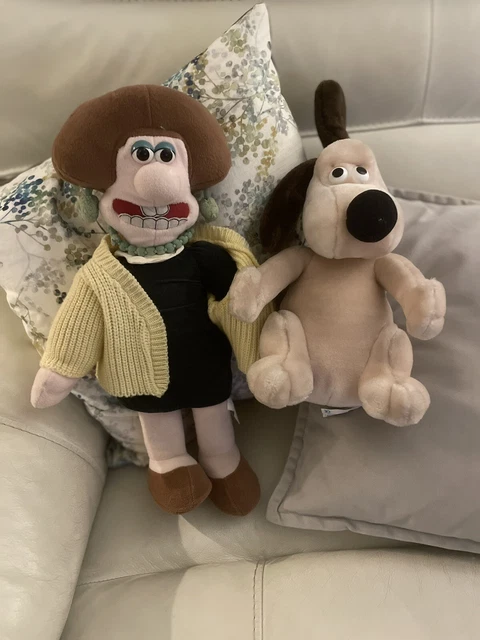 WALLACE AND GROMIT Vintage Wendolene And Gromit Large Plush Toys EUR 16 ...