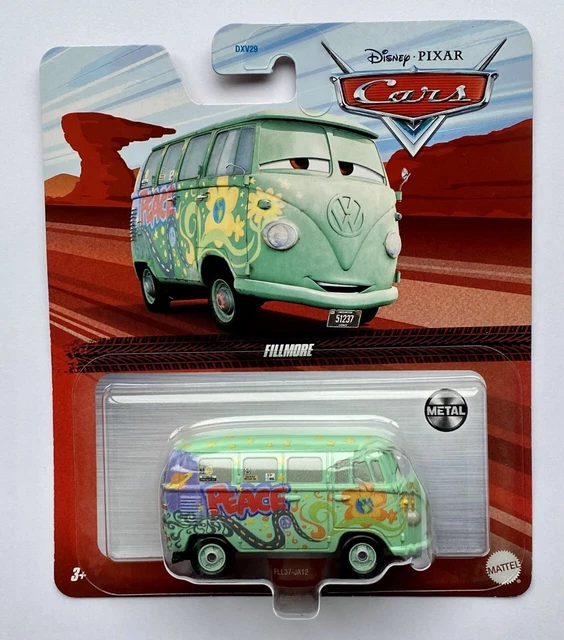 DISNEY PIXAR CARS FILLMORE Rare Over 100 Cars Listed !! £9.99 - PicClick UK