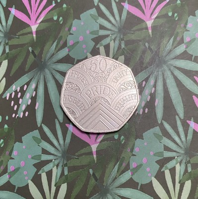 NEW RELEASE 2022 50 Years Of Pride 50P Coin £3.00 - PicClick UK