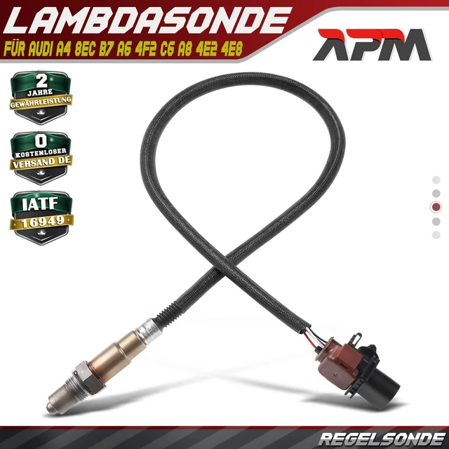 SONDE LAMBDA RÈGLE-SONDE En Pot Catalytique pour Audi A4 8EC B7 A6 4F2 ...