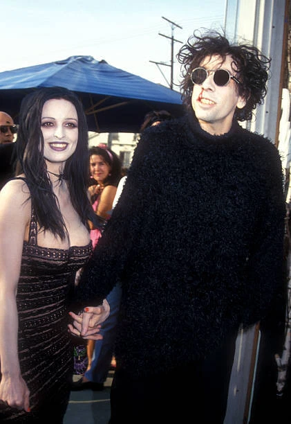 LISA MARIE AND Tim Burton during Tim Burton's "The Nightmare Bef .. Old ...