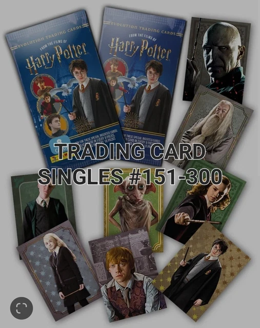 HARRY POTTER EVOLUTION Trading Card Singles 151-300 (Panini, 2022) YOU ...