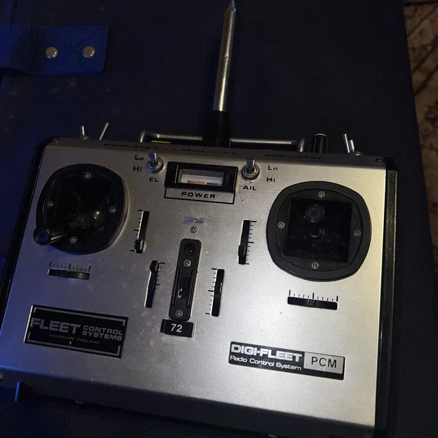 FLEET RC CONTROL Systems Digi-fleet PCM MX735mhz Vintage Transmitter £83.88 - PicClick UK