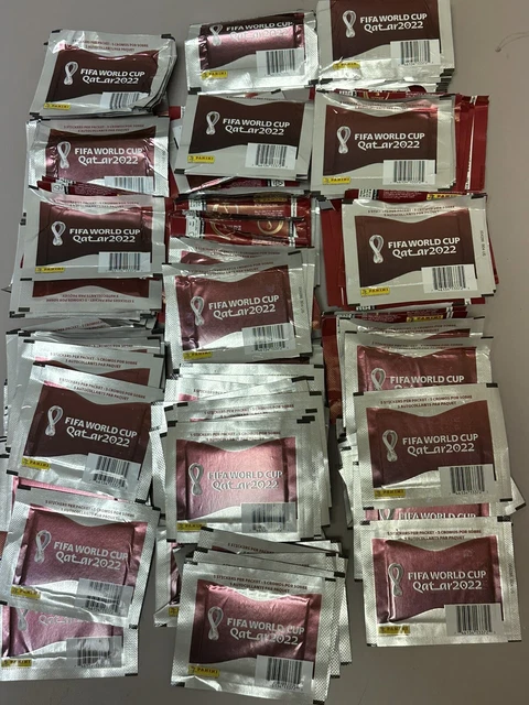 FIFA WORLD CUP QATAR 2022 OFFICIAL STICKER 200+ Packs de 5 Plus de 1000 ...