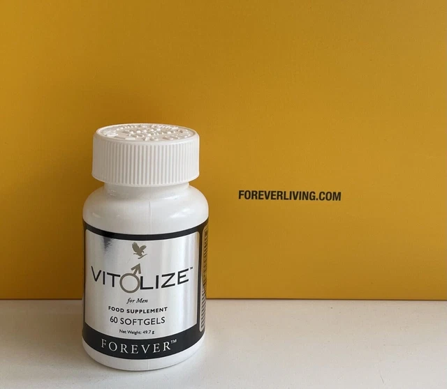FOREVER LIVING VITOLIZE For Men 60 Softgels - Vitamin & Mineral ...