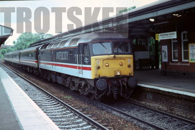 35MM SLIDE BR British Rail Diesel Loco Class 47 47833 1991 Stourbridge ...