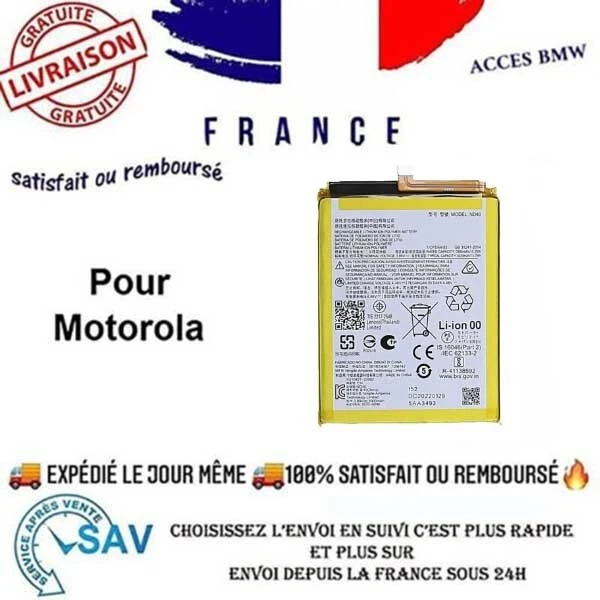 BATTERIE BATTERY AKKU Premium pour Motorola Edge 30 ND40 EUR 26,99 ...