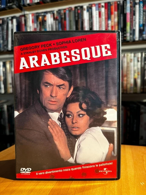 ARABESQUE (1966) CON Gregory Peck Sophia Loren DVD COME NUOVO EUR 12,99 - PicClick IT