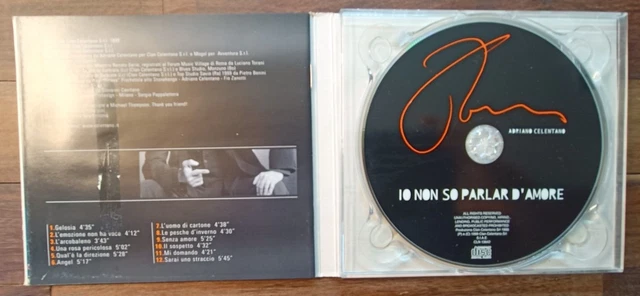 ADRIANO CELENTANO, I Don't Know How To Speak Of Love - Music CD No. 4 £ ...