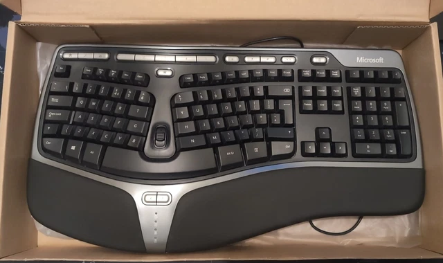 MICROSOFT NATURAL ERGONOMIC Keyboard 4000 v1.0 £40.00 - PicClick UK
