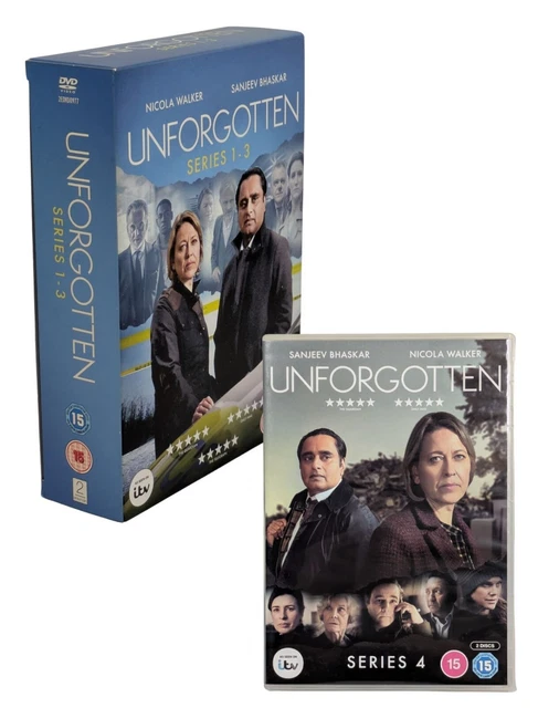 UNFORGOTTEN COMPLETE SERIES 1 to 4 DVD Region 2 Nicola Walker £14.95 ...