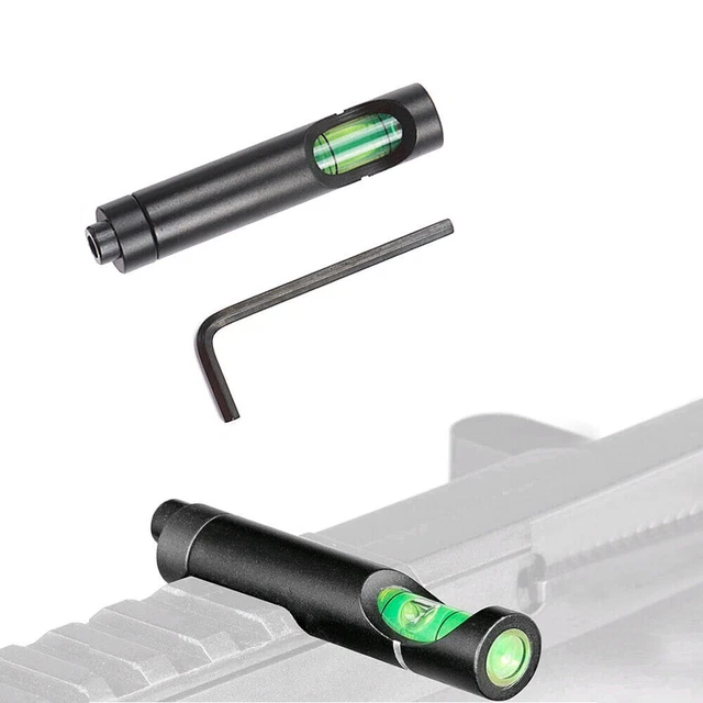 BUBBLE LEVEL FOR 20mm Picatinny Weaver Rail Rifle Sight Scope Mount ...