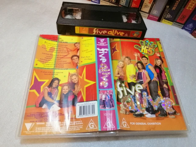 HI-5: FIVE ALIVE - Australian Roadshow Entertainment Channel Nine - VHS ...