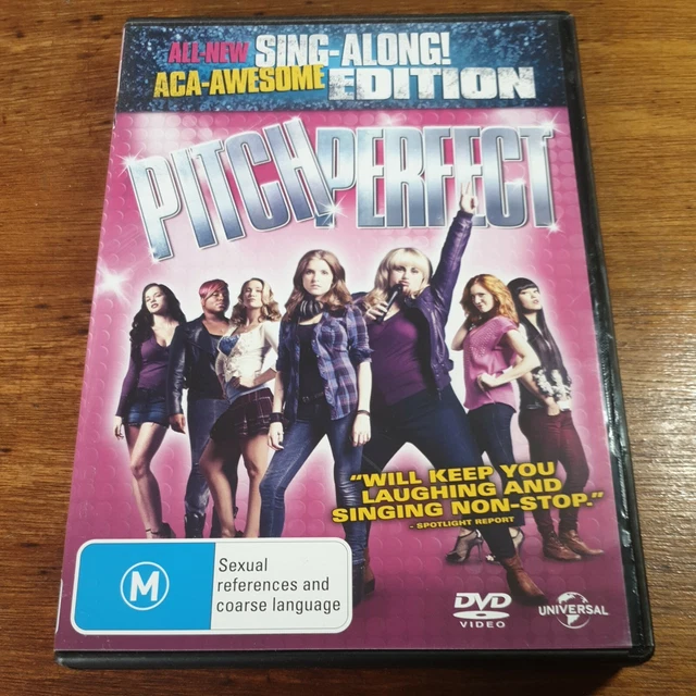 PITCH PERFECT DVD Sing Along Edition R4 FREE POST Anna Kendrick ...