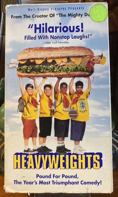 DISNEY HEAVYWEIGHTS MOVIE On VHS Video Cassette - Ben Stiller Judd ...