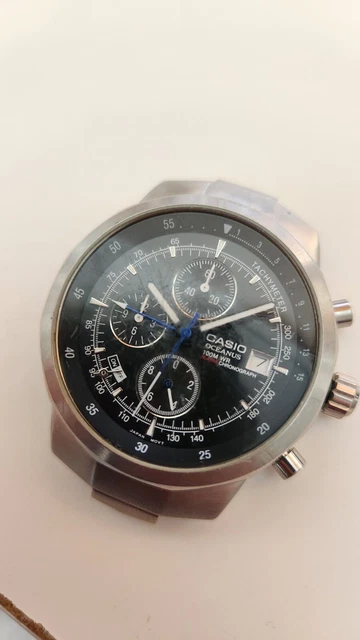 OROLOGIO CASIO OCEANUS Oc-500 2714 Allarme Cronografo Immersioni 100m ...