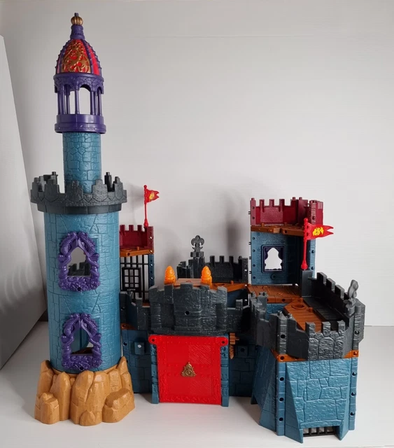 FISHER PRICE IMAGINEXT Battle Castle Wizard Medieval Knights Goblins ...