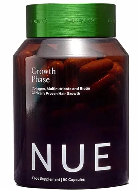 THE NUE CO Growth Phase Hair Supplements £65.00 - PicClick UK