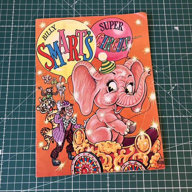CIRCUS PROGRAMME BILLY Smarts Super Circus 1971 25th Anniversary £8.64 ...
