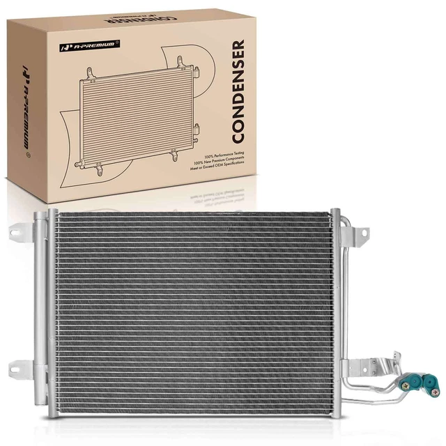 CONDENSADOR DEL AIRE Acondicionado para VW Golf V/VI 1K Caddy 2C Audi ...