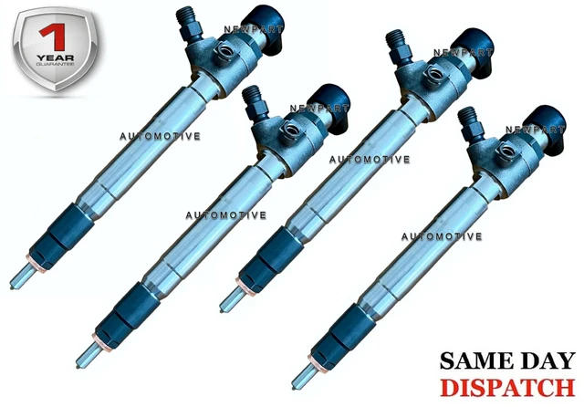 4 DIESEL FUEL INJECTOR for FORD RANGER TRANSIT MK7 MK8 CUSTOM 2.2 3.2 ...