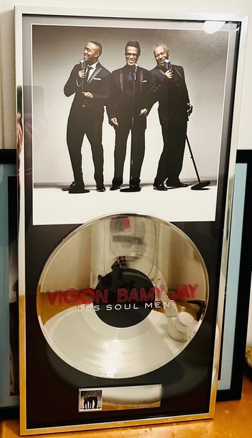 LES SOUL MEN Rare DISQUE De Platine Officiel Dernières 24h / Certifié ...