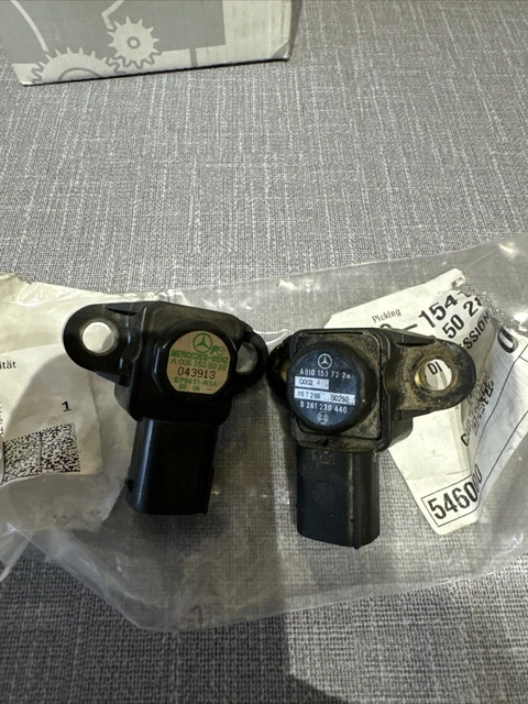 MAP MANIFOLD AIR Pressure Sensor Mercedes a0051535028 £20.00 - PicClick UK