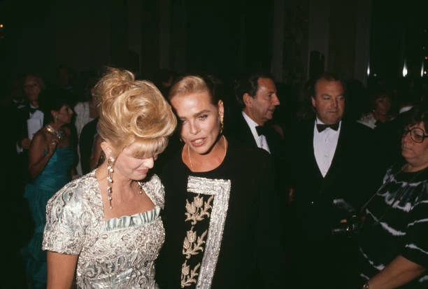 CZECH BUSINESS WOMAN Ivana Trump American actress model Margaux He- Old ...