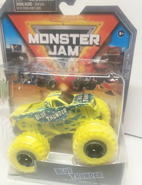 🔥LAST ONE🔥 NEW Unopened 🔥NEON BLUE THUNDER🔥 Monster Jam Series 34 $9.67 ...