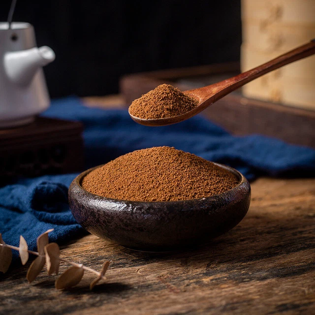 PURE BLACK COFFEE Powder Freshly Ground Instant Coffee Powder Authentic ...