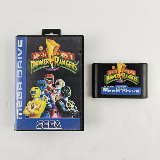 MIGHTY MORPHIN POWER Rangers serie mega drive in scatola senza manuale ...