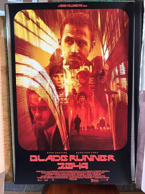 POSTER ALTERNATIF FILM Blade Runner 2049 GABZ nt Mondo screenprint art ...
